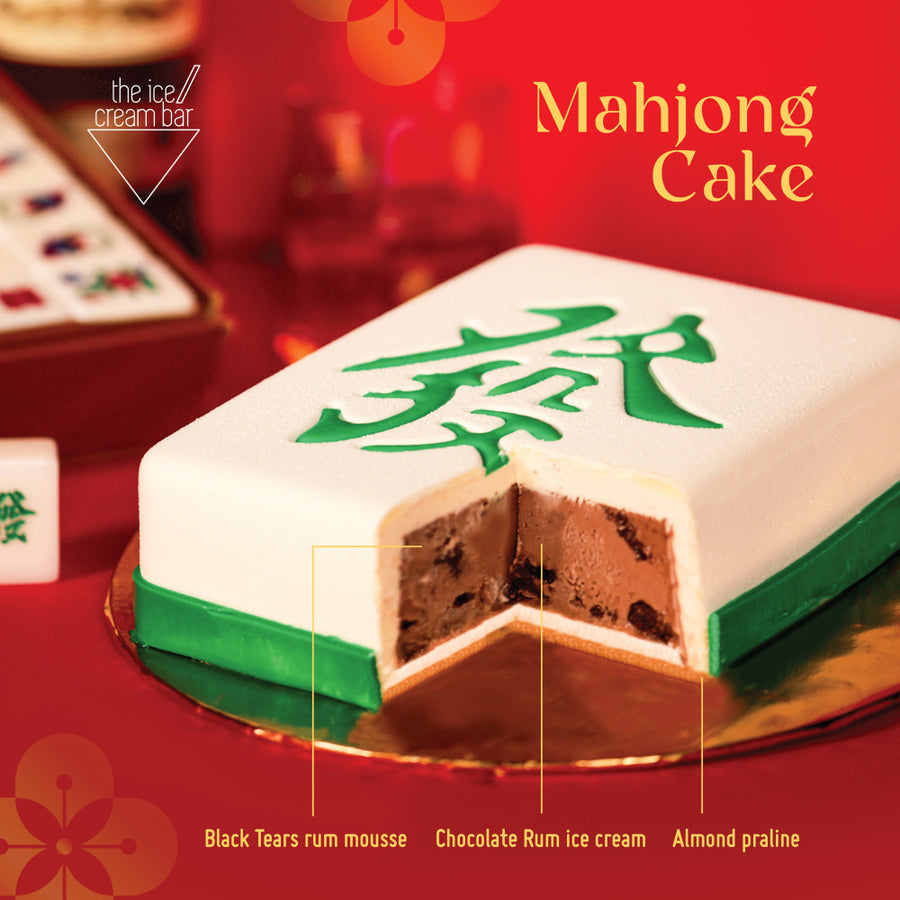 Mahjong Ice Cream Cake – The Ice Cream Bar Malaysia